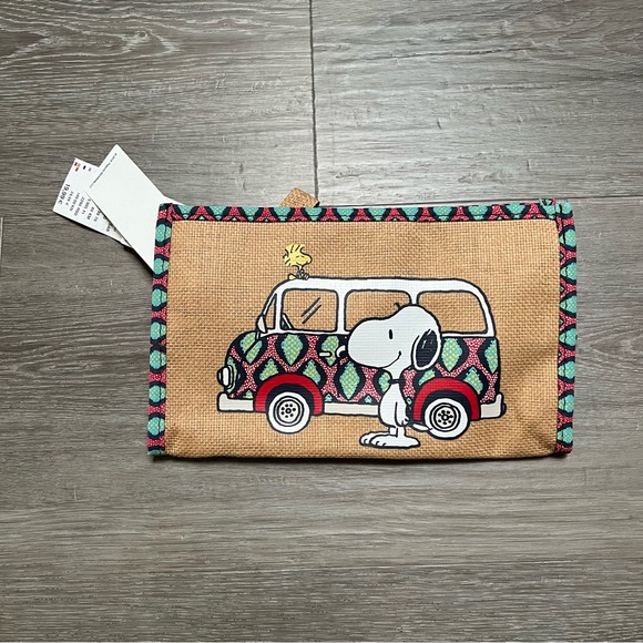 Peanuts | Bags | Snoopy Woodstock Peanuts Woven Hippie Mini Foldable ...